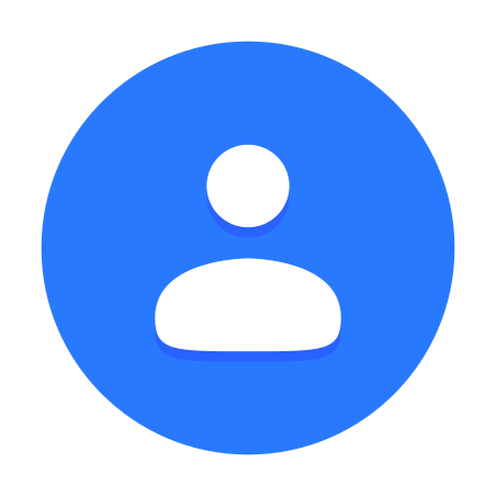 Google Contacts icon in Color Style