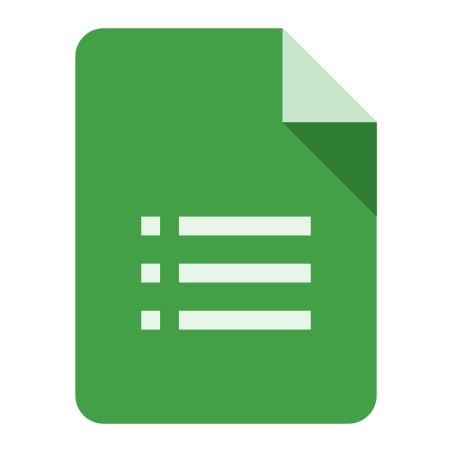 Google Forms icon in Color Style