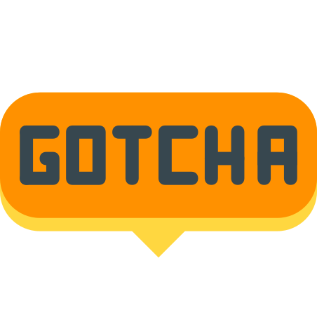 Gotcha icon in Color Style