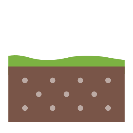 Ground icon in Color Style