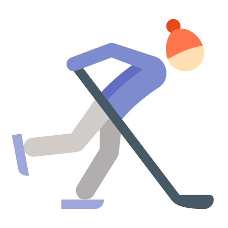 Ice Hokey Skin Type 1 icon in Color Style