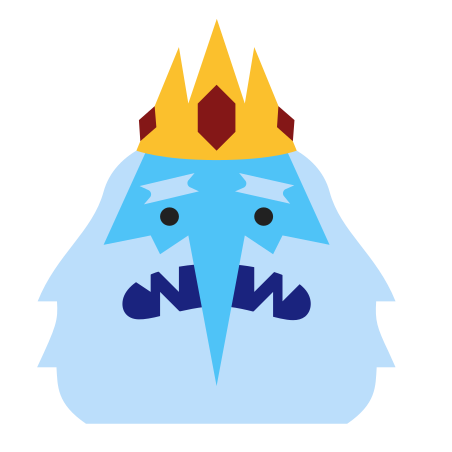Ice King icon in Color Style