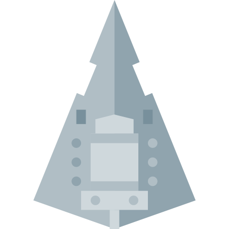 Imperial Star Destroyer icon in Color Style