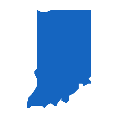 Indiana icon in Color Style