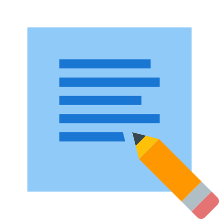 Inscription icon in Color Style