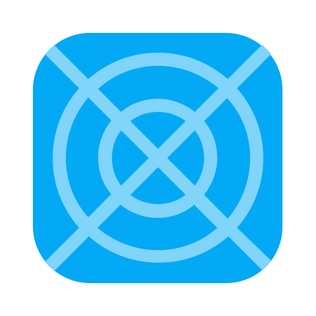 iOS App Icon Shape icon in Color Style