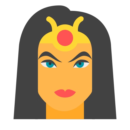 Isis icon in Color Style