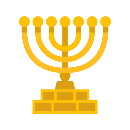 Israel Mossad icon in Color Style
