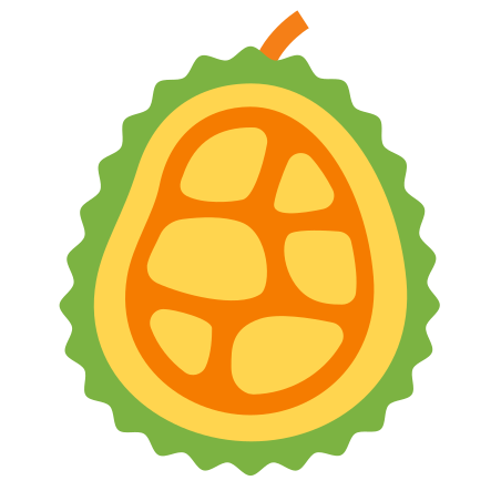 Jackfruit icon in Color Style