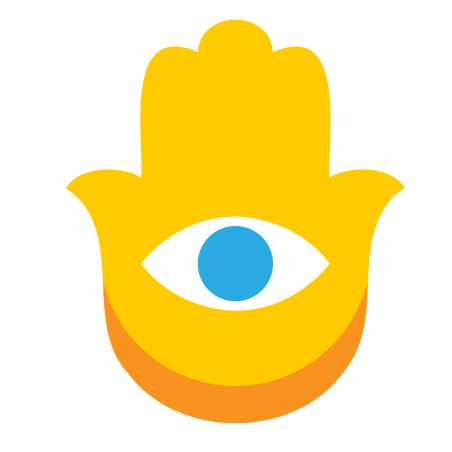 Jain Symbol icon in Color Style