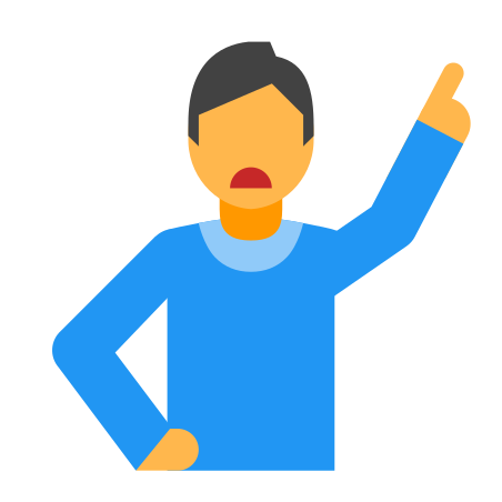 Judging icon in Color Style