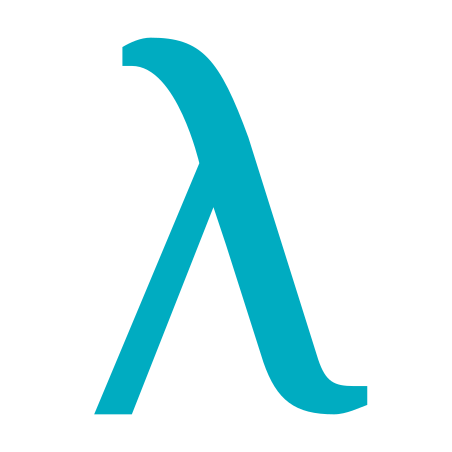 Lambda icon in Color Style