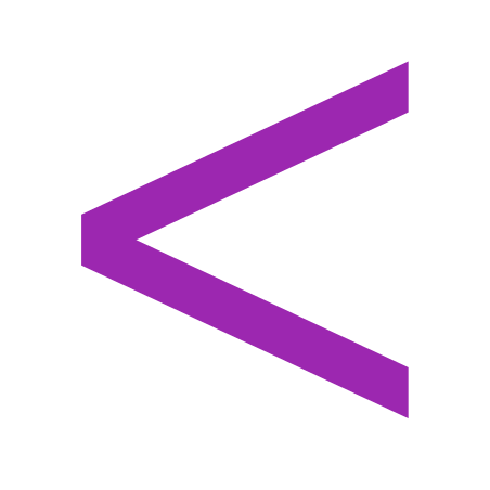 Less Than icon in Color Style