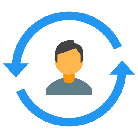 Life Cycle icon in Color Style