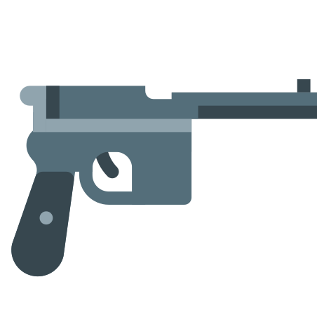 Mauser Gun icon in Color Style