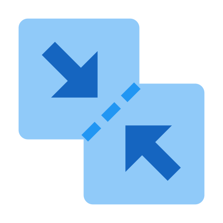 Merge Files icon in Color Style