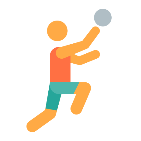 Netball Skin Type 2 icon in Color Style