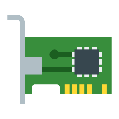 Network Card icon in Color Style