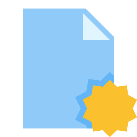 New File icon in Color Style
