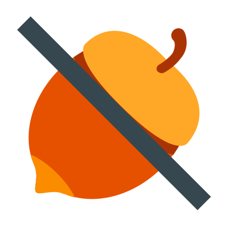 No Nuts icon in Color Style
