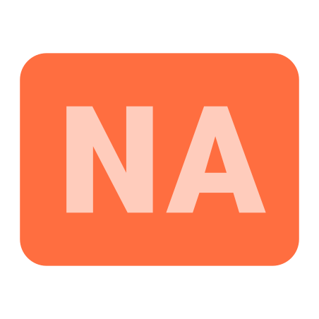 Not Applicable icon in Color Style