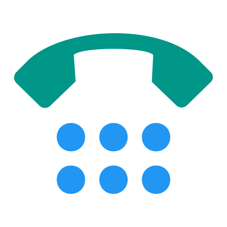 Number Pad icon in Color Style