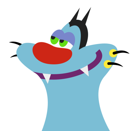 Oggy icon in Color Style
