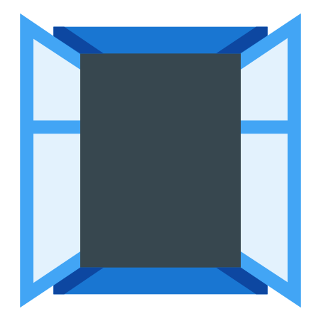 Open Window icon in Color Style