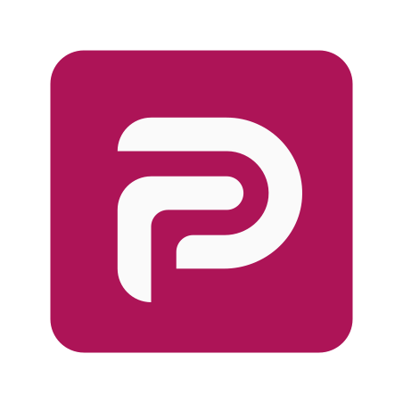Parler icon in Color Style