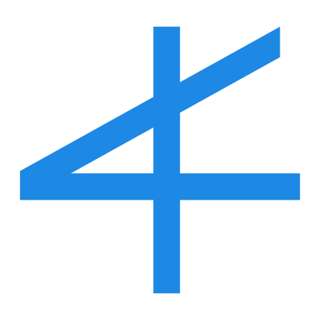 Phoenician Aleph icon in Color Style