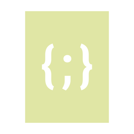 Placeholder Thumbnail Json icon in Color Style