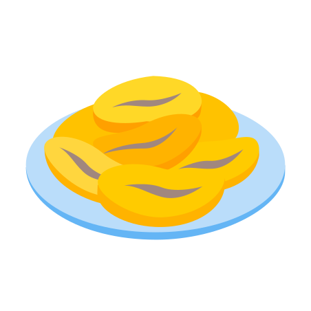 Plantain icon in Color Style