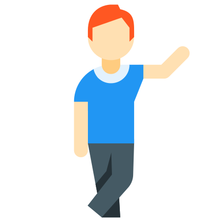 Pose icon in Color Style