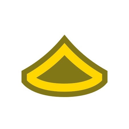 Private First Class PFC icon in Color Style