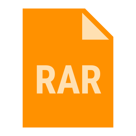 RAR icon in Color Style