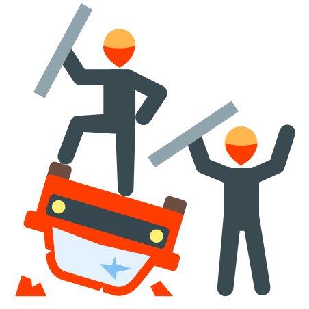 Rebellion icon in Color Style