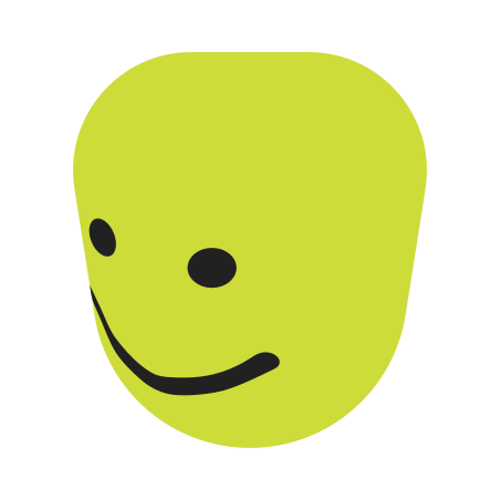 Roblox Big Head icon in Color Style