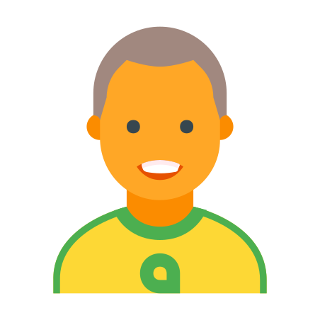Ronaldo icon in Color Style