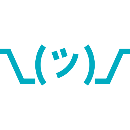 Shrug Emoticon icon in Color Style