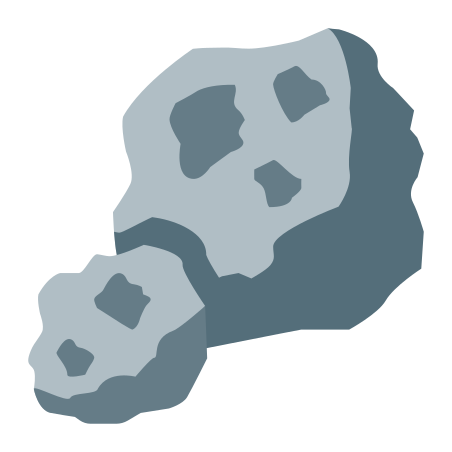Silver Ore icon in Color Style