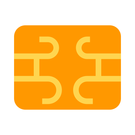 Chip Card icon in Color Style