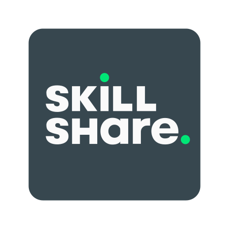 Skillshare icon in Color Style