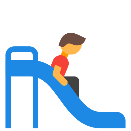 Sliding Child icon in Color Style