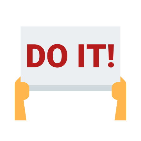 Slogan icon in Color Style