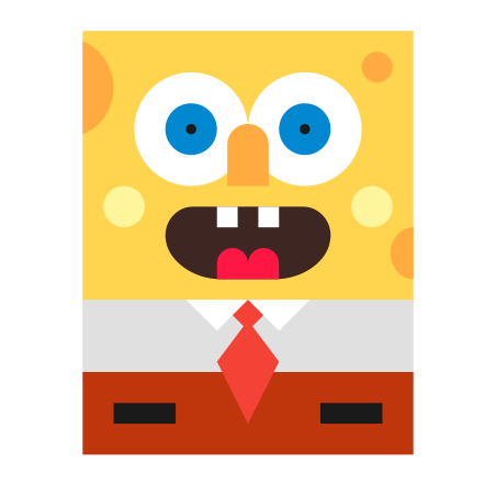 Spongebob Squarepants icon in Color Style