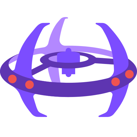Star Trek Deep Space Nine icon in Color Style