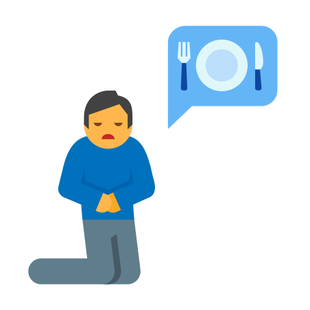 Starving icon in Color Style