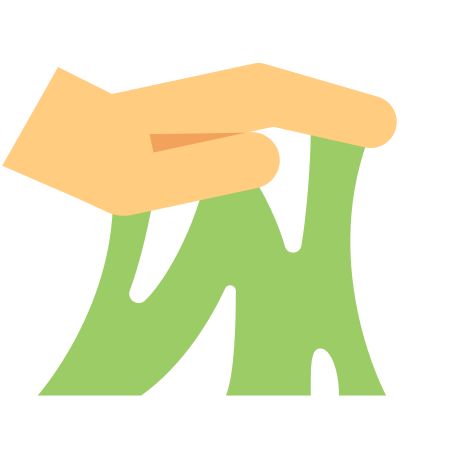Sticky Hand icon in Color Style
