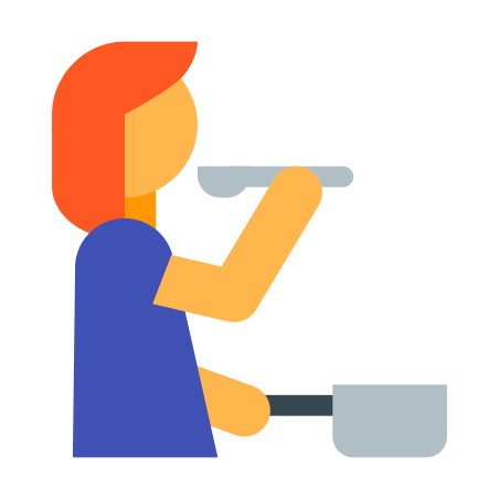 Taste icon in Color Style