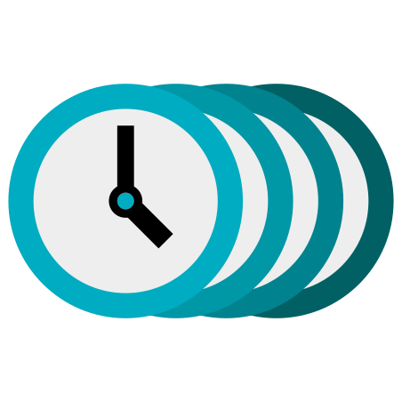 Tenses icon in Color Style